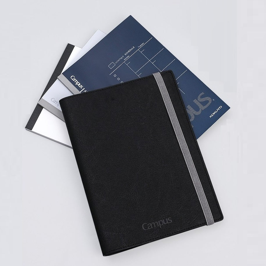 KOKUYO WCN-CFN3601D CAMPUS Systemic Alpha Refillable Notebook Cover A5 ...