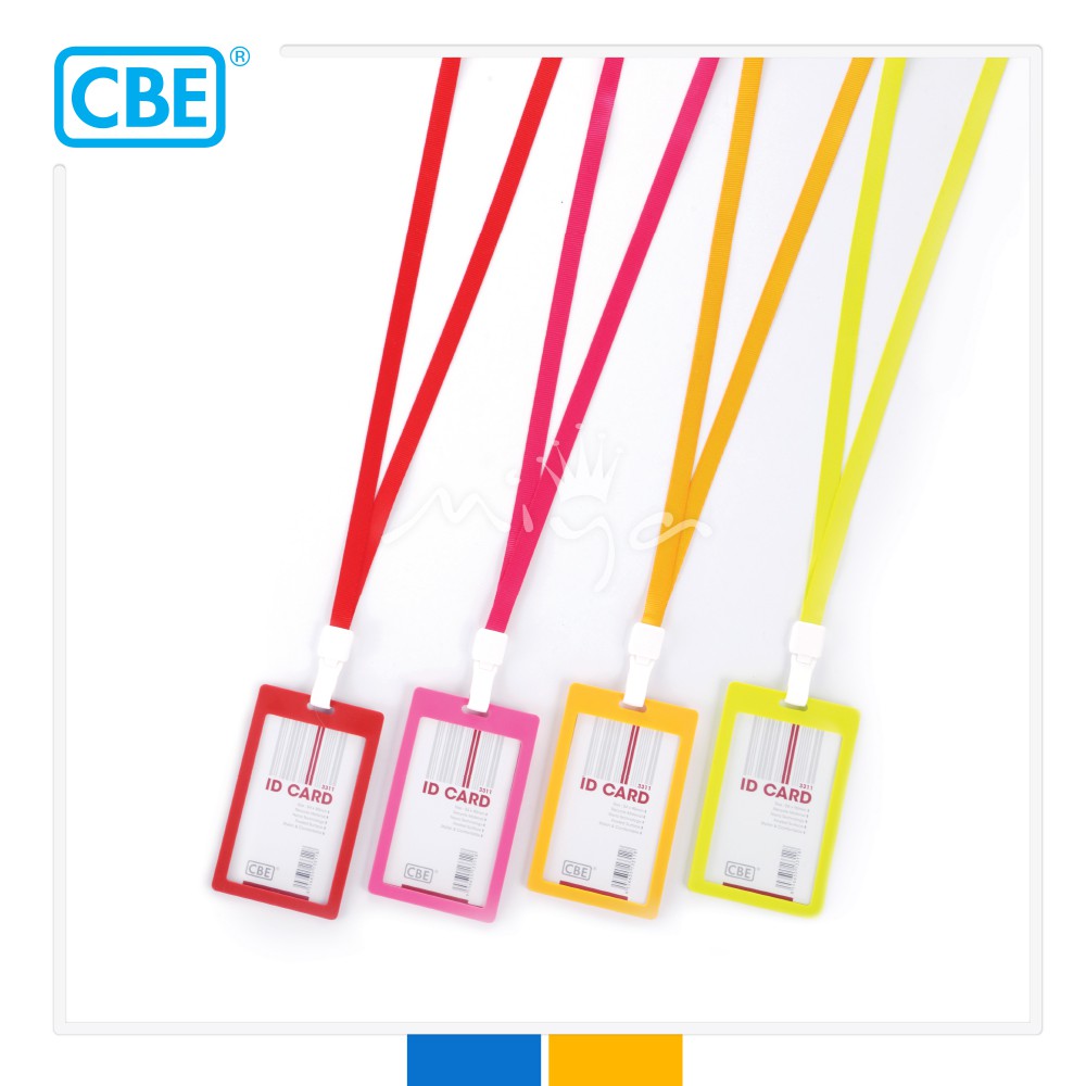 CBE 3311 + 132975 Name Tag / Name Badge Holder / Office ID Card Holder ...